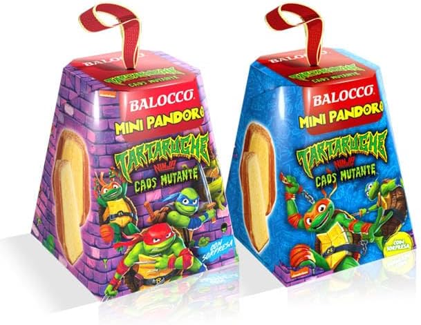 Mini Pandoro Tartarughe Ninja 80g | Caiya Delicious