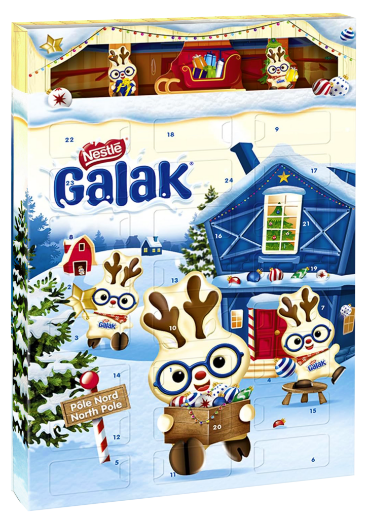 Galak Calendario dell'Avvento 196,8g | Caiya Delicious