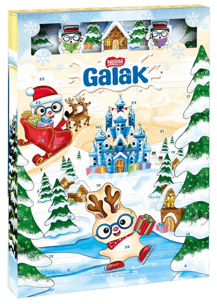Galak Calendario dell'Avvento 196,8g | Caiya Delicious