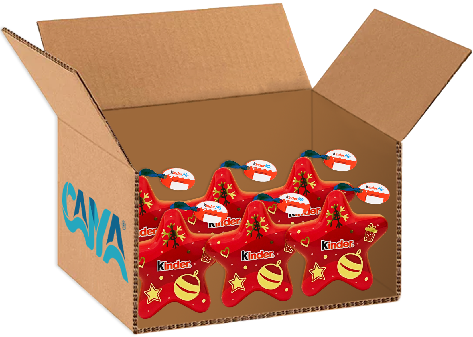 kinder Mix Stella Rossa 34g | Caiya Delicious