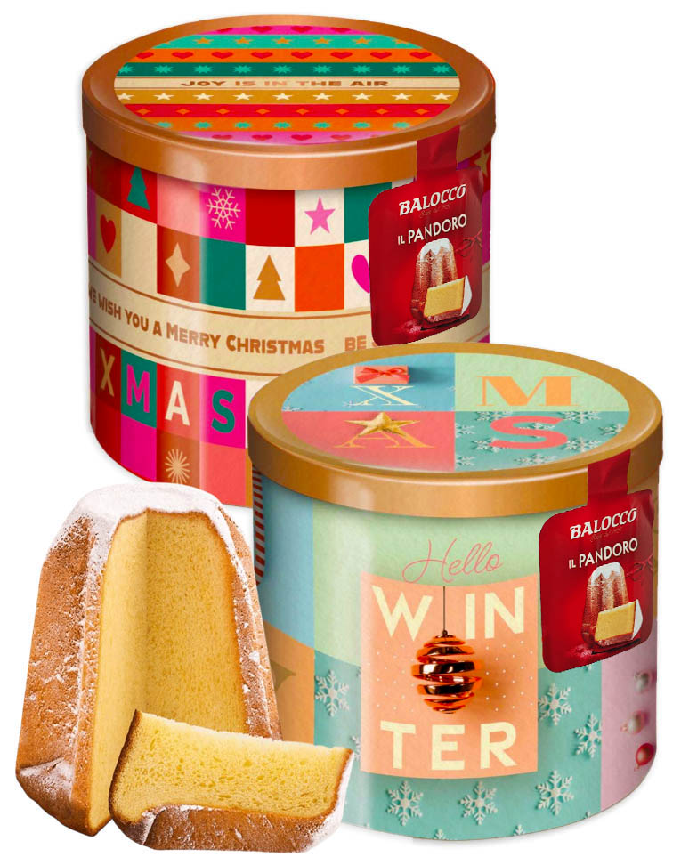 Balocco Pandoro Classico in Latta 750g | Caiya Delicious