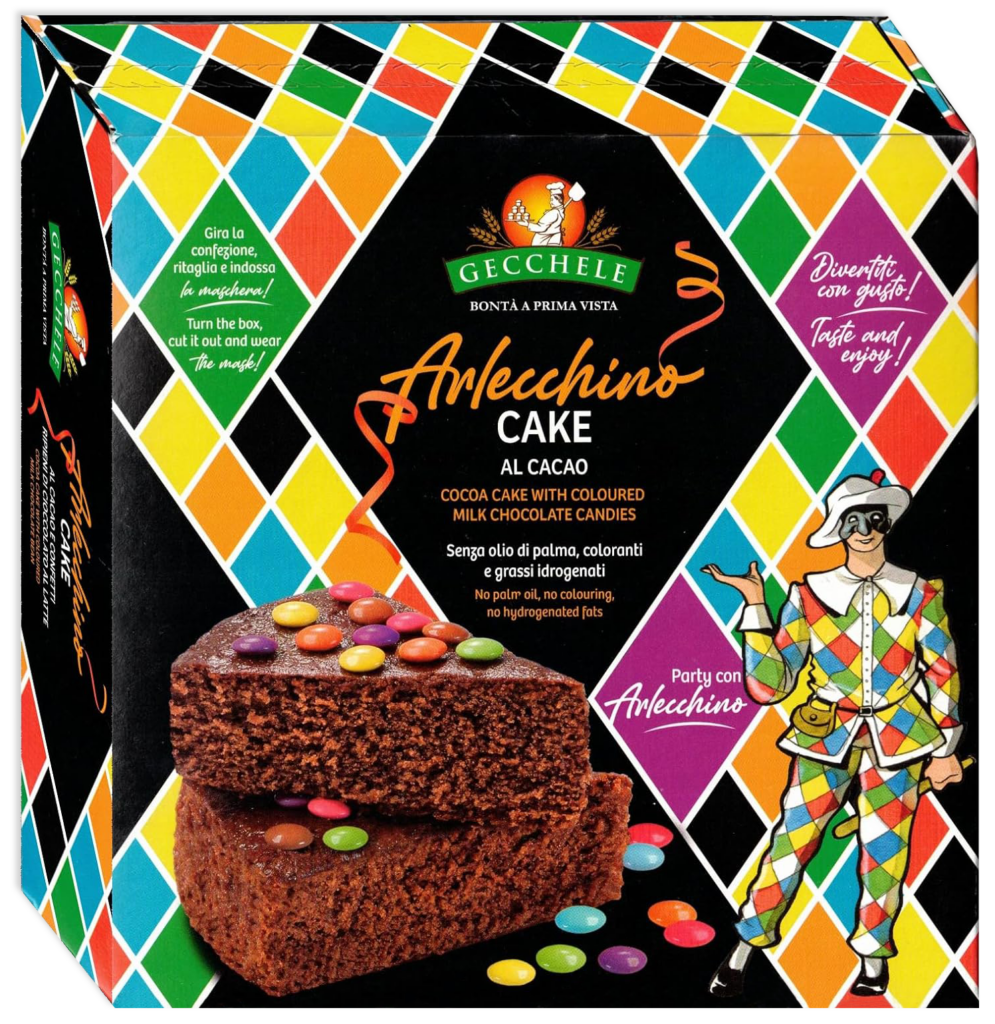 Gecchele Torta di Arlecchino al Cioccolato 275g | Caiya Delicious