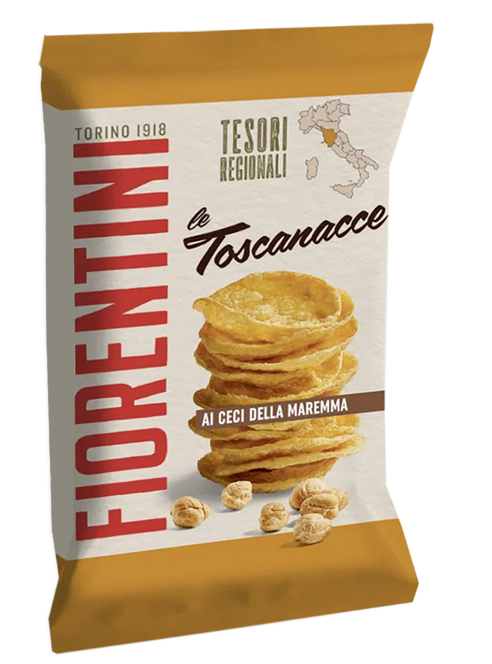 Fiorentini Tesori Regionali Toscanacce Chips con Ceci della Maremma 70g ...