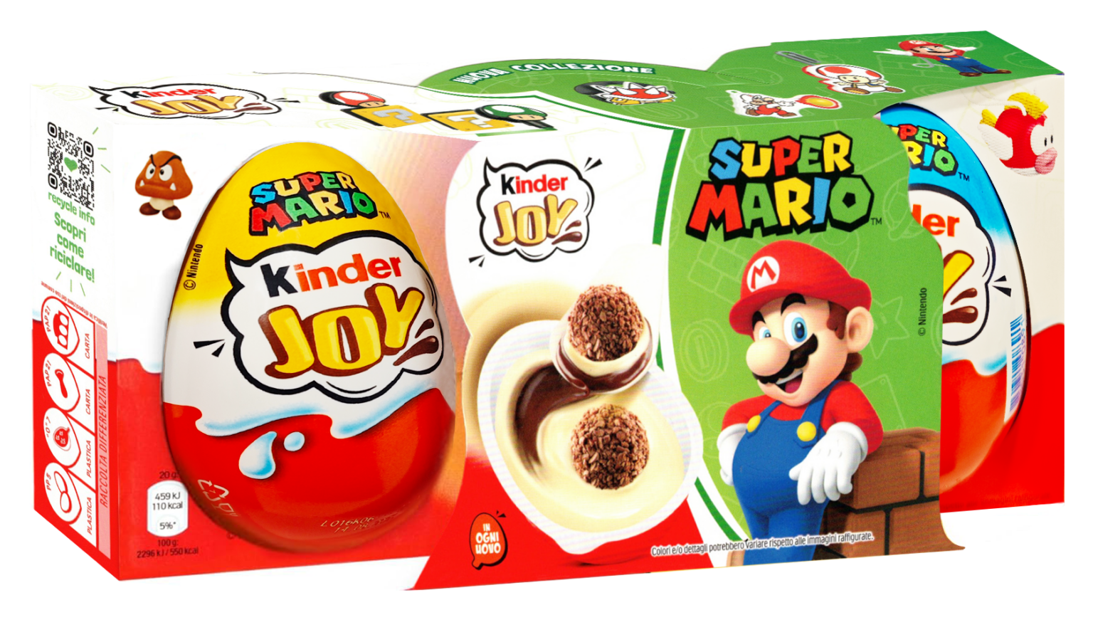 Kinder Joy Edizione Super Mario 3x20g | Caiya Delicious