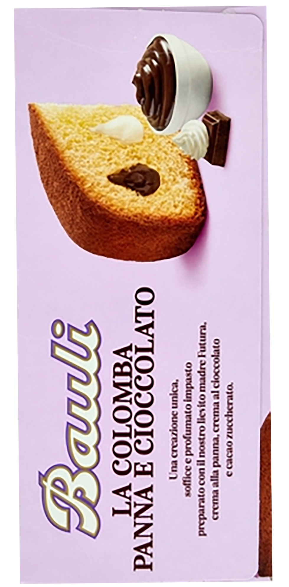 Bauli Colomba Farcita con Crema alla Panna e al Cioccolato 750g | Caiya ...