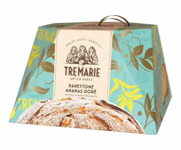Tre Marie Panettone Ananas Dorè 930g | Caiya Delicious